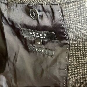 Guess | Suits & Blazers | Guess Tweed Grey Blazer | Poshmark